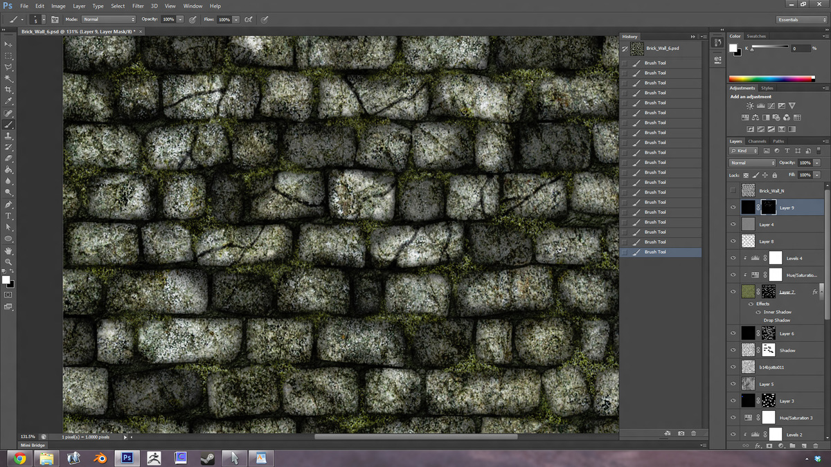 Photoshop 5: Stone Wall Phase 3 - The DarkMod Wiki